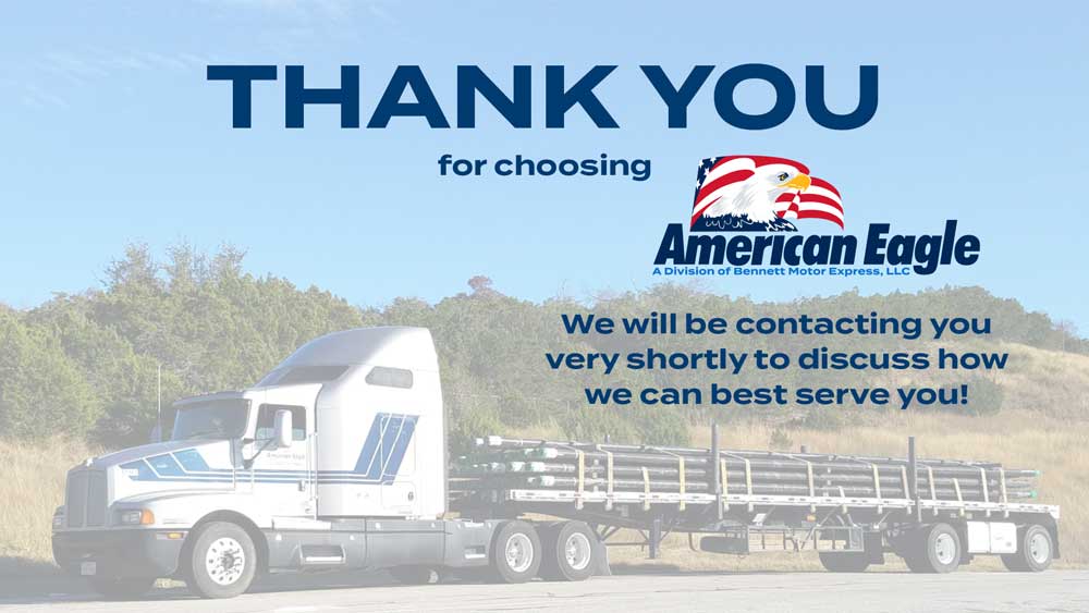 Thank you for your Quote Request | American Eagle, a Division of ...